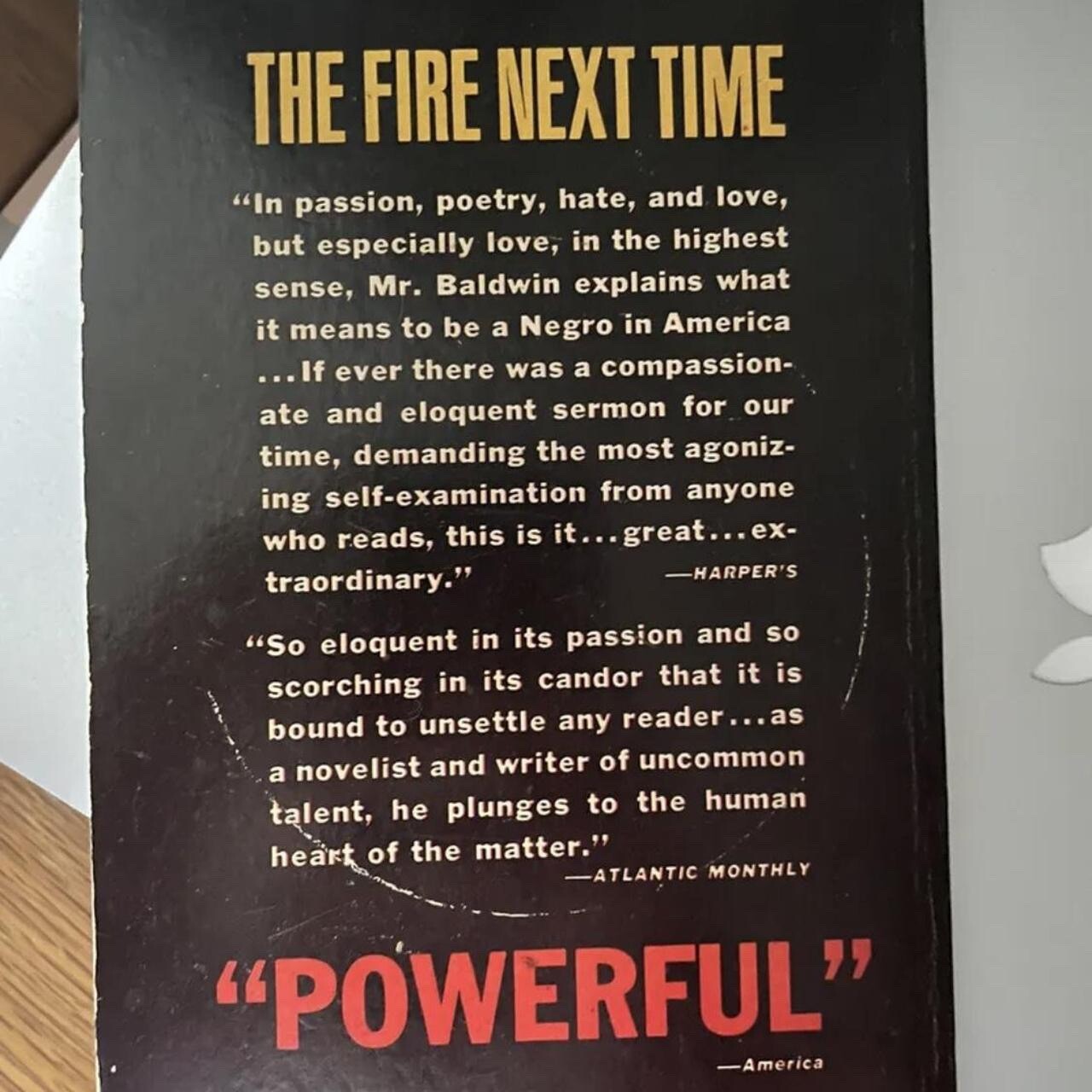 The Fire Next Time by James Baldwin (1985, Mass Market) for sale online ...