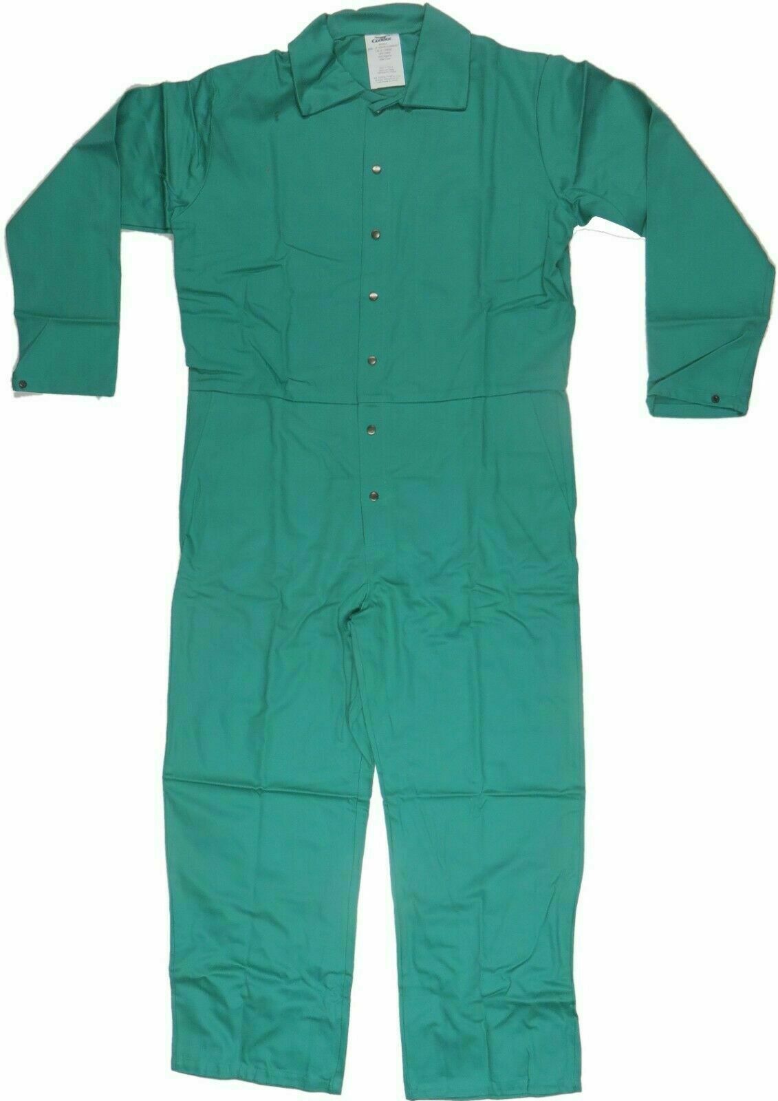 Condor Flame Resistant Green Orange Coveralls Welding Jumpsuit 100% ...