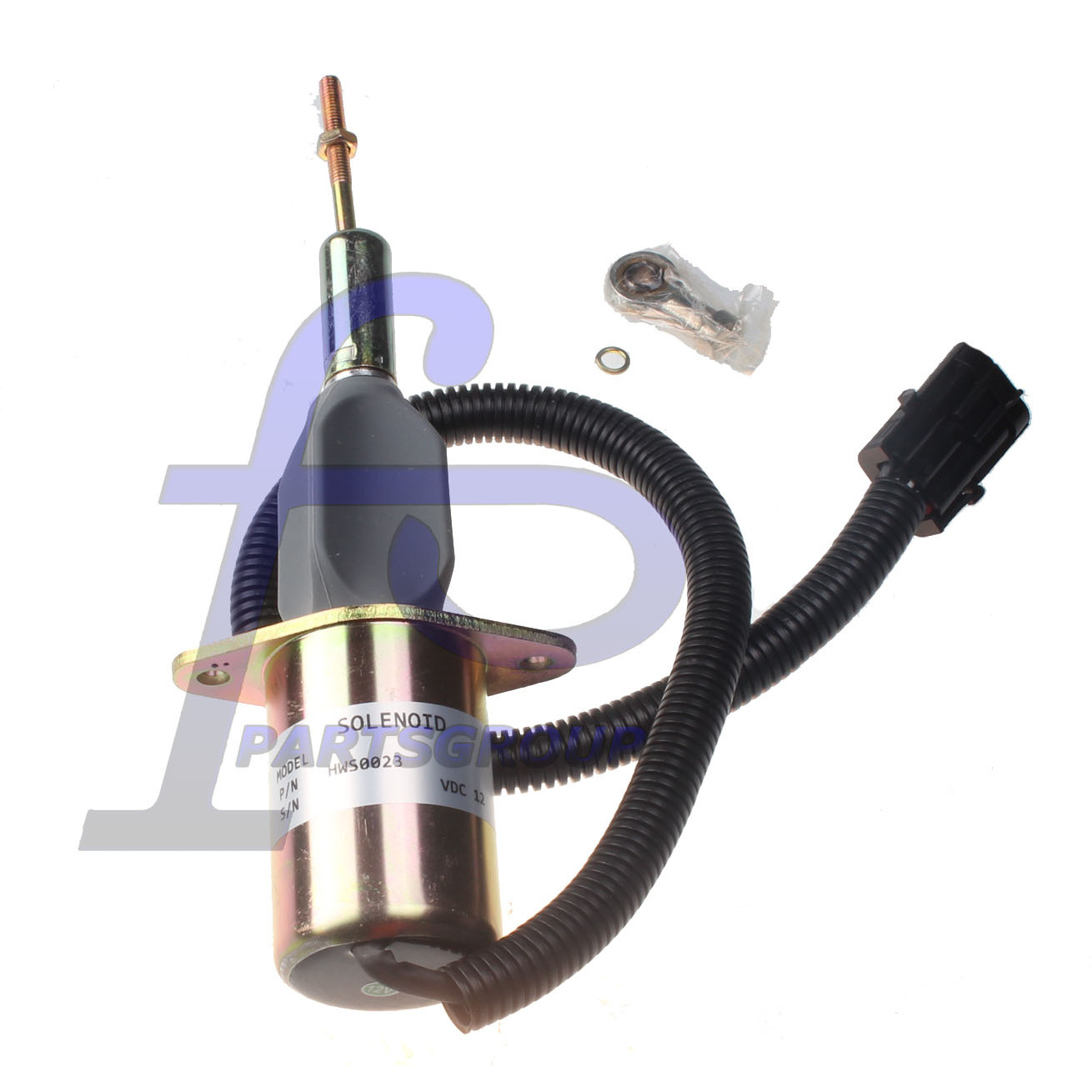 Fuel Shutoff Solenoid for 12V Cummins Syncro Start SA-4639-12 3932545 ...