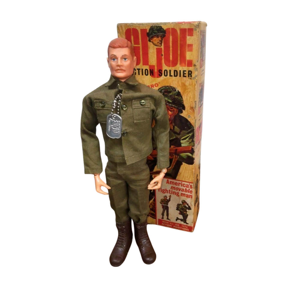 HASBRO GI JOE Action Soldier America's Movable Fighting Man 60s Vintage ...