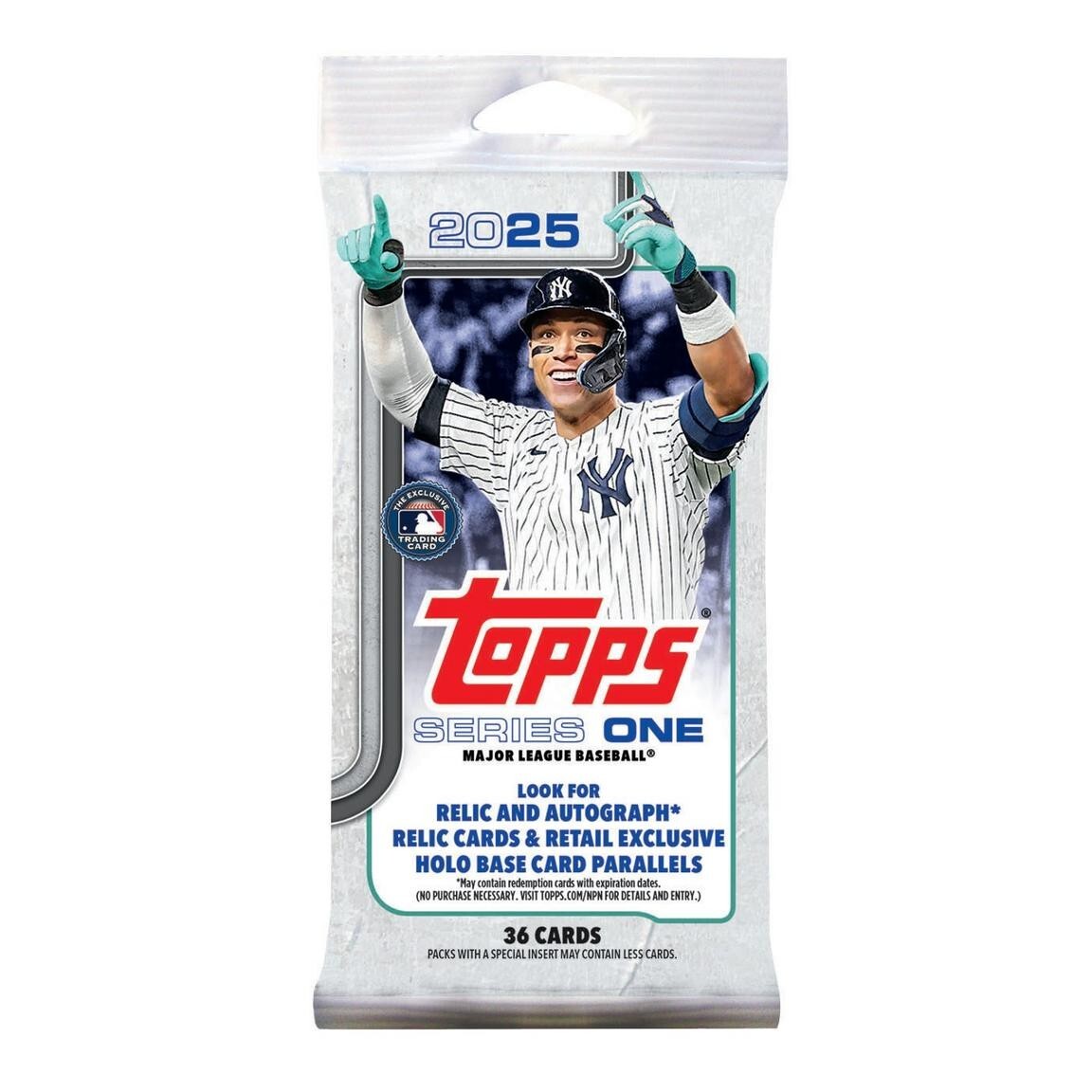 2025 Topps Series 1 Baseball EXCLUSIVE HUGE Sealed JUMBO FAT CELLO PACK ...