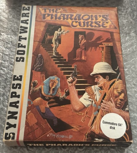Pharaoh’s Curse by Synapse | Commodore 64 | Boxed Disk Version Tested ...