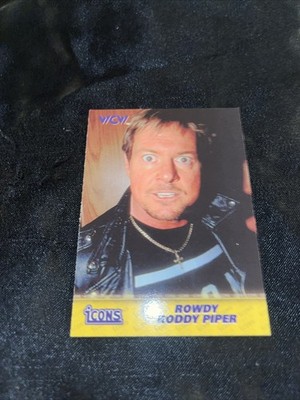 ROWDY RODDY PIPER 1998 TOPPS WCW NWO ICONS CARD 67 FREE SHIPPING | eBay