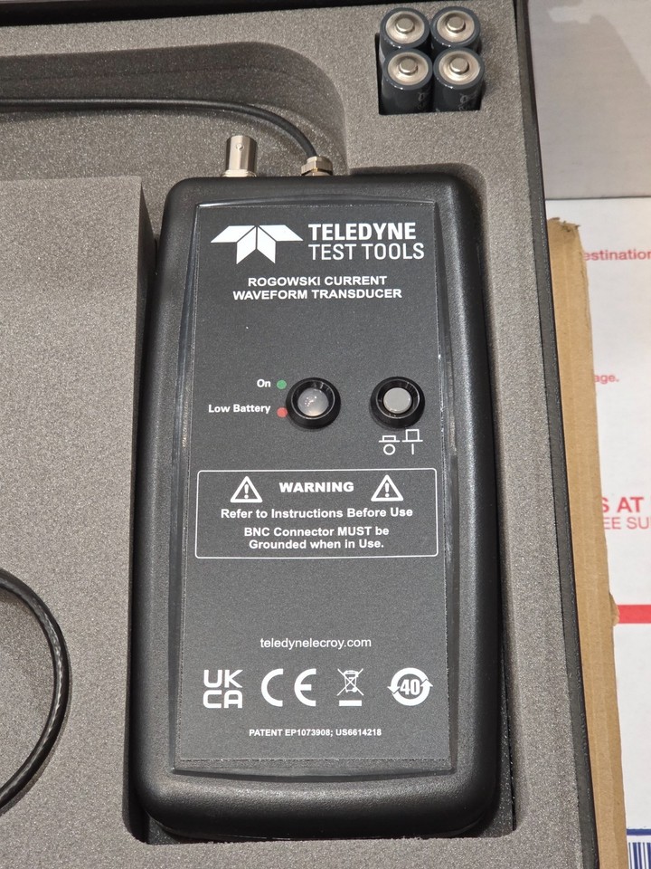 Teledyne Test Tools Rogowski Current Waveform Transducer T3RC3000-HF | eBay