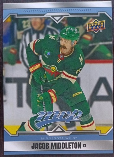 2024 - 2025 Upper Deck MVP Jacob Middleton Wild #81 Hockey Card | eBay