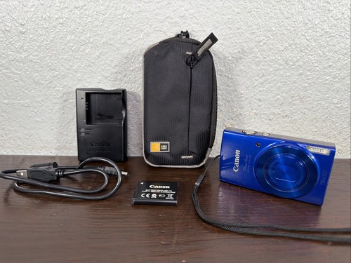 Canon PowerShot ELPH 190 IS 20MP 10X Optical Zoom Wi-Fi Digital Camera ...