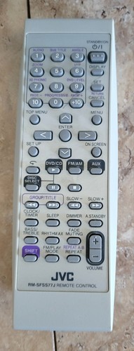 JVC FS-S77B 5 Disc AM/FM Remote Antenna DVD Speakers | eBay