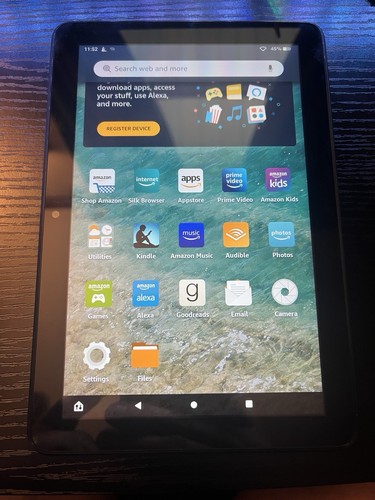 Amazon Fire HD 8 (10th Generation) 32GB, Wi-Fi, 8in - Black (with ...