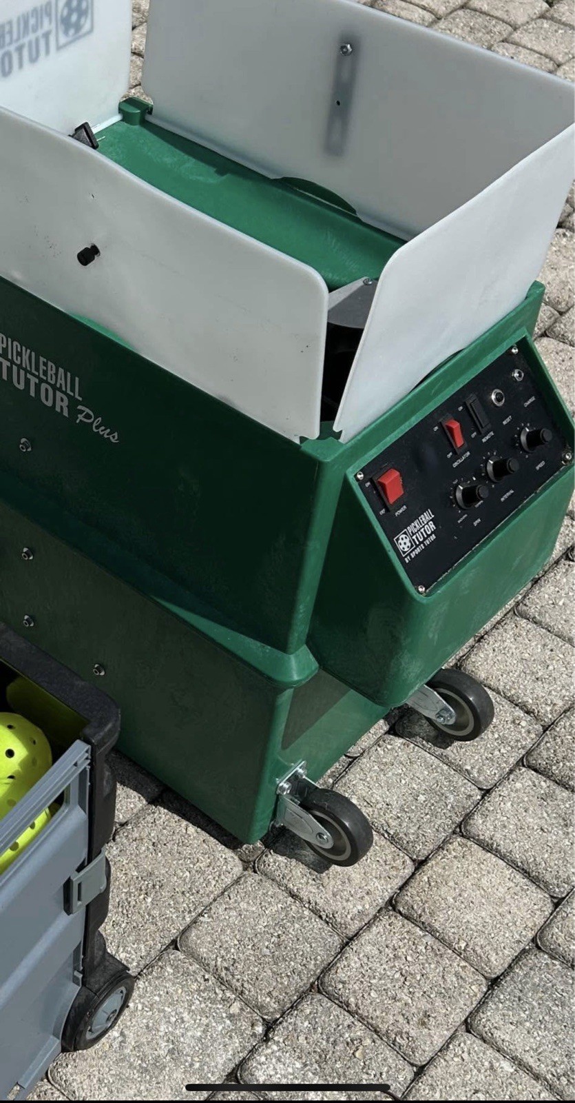 Pickleball Tutor Plus Pickle Ball Machine Battery Operated $1400 | eBay