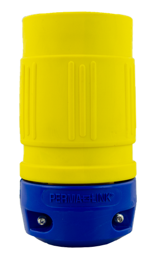 2626-C Connector, Perma-Link, L17-30R, 3 Pole/4 Wire Locking Blade, 30 ...