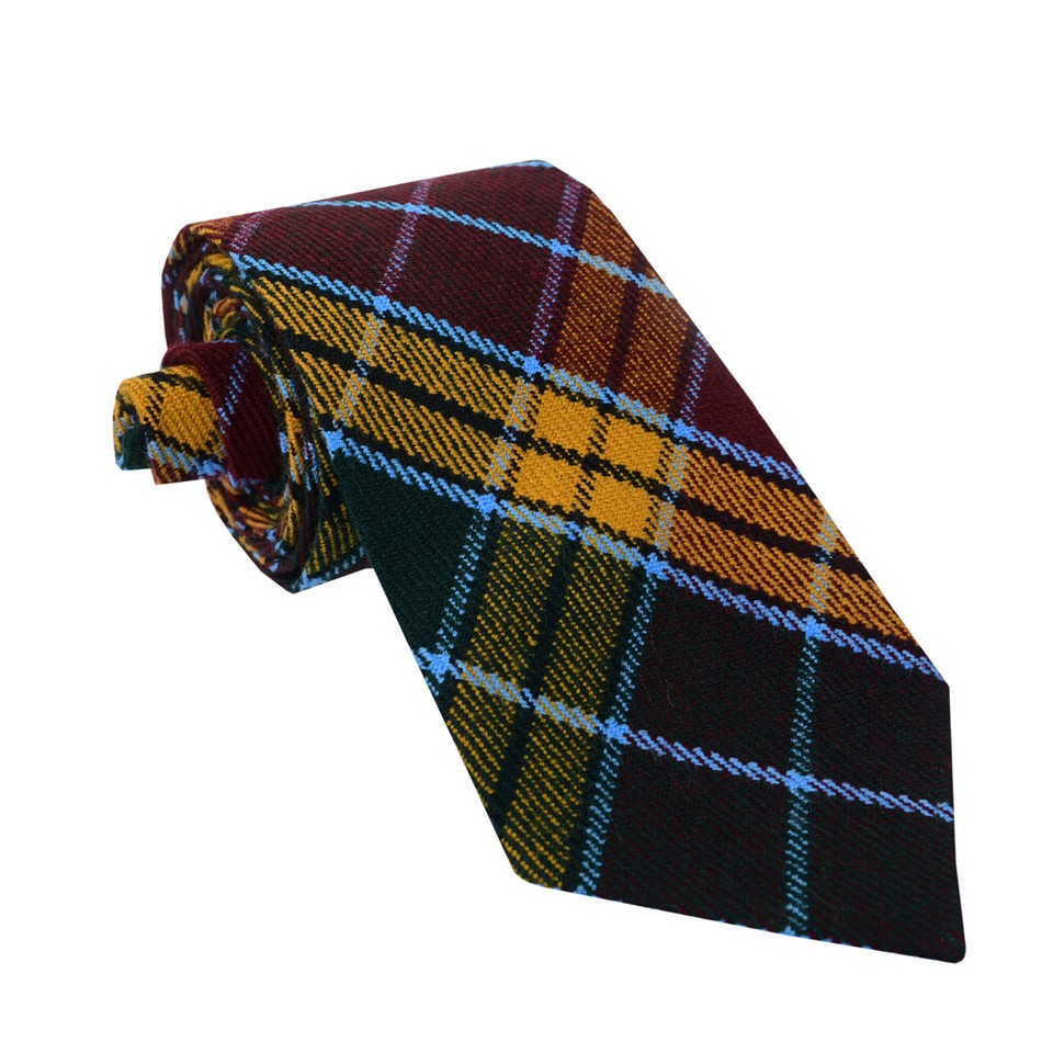 Men's Scottish Neck Ties For Kilt Various Clan Tartan Acrylic Wool ...
