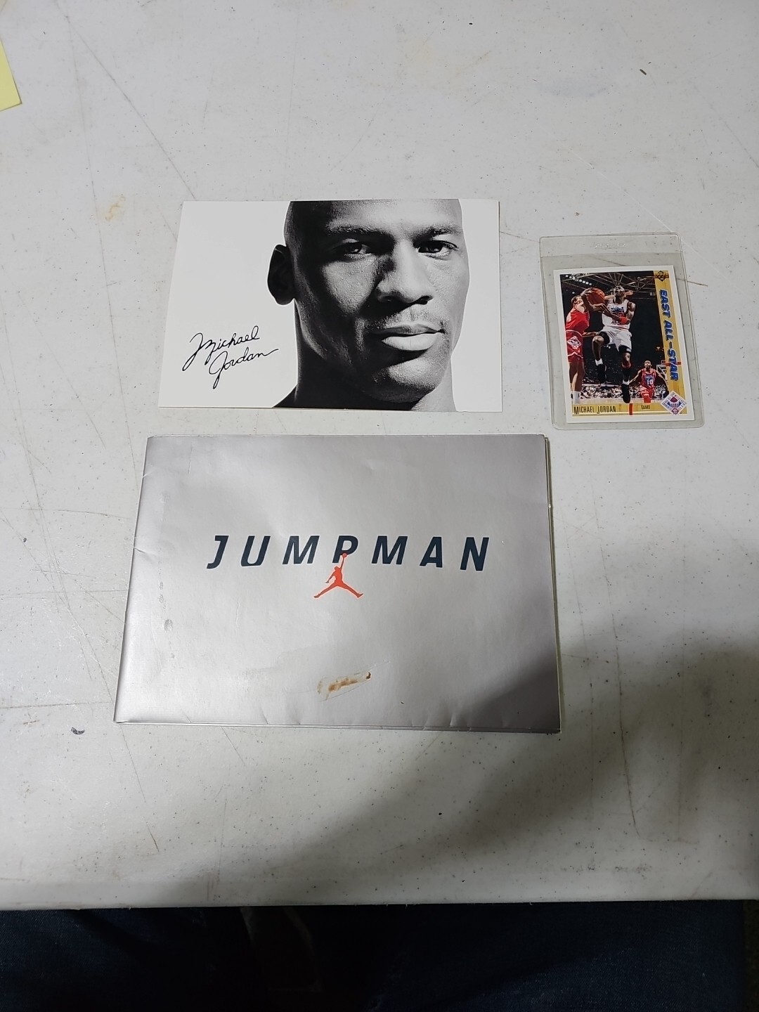 Michael Jordan 1996 Jumpman Poster 24x16 Practice Hard w/ Bugs Bunny ...