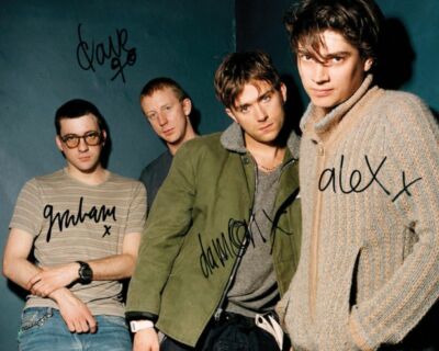 Blur Autograph Signed Photo Print | eBay UK