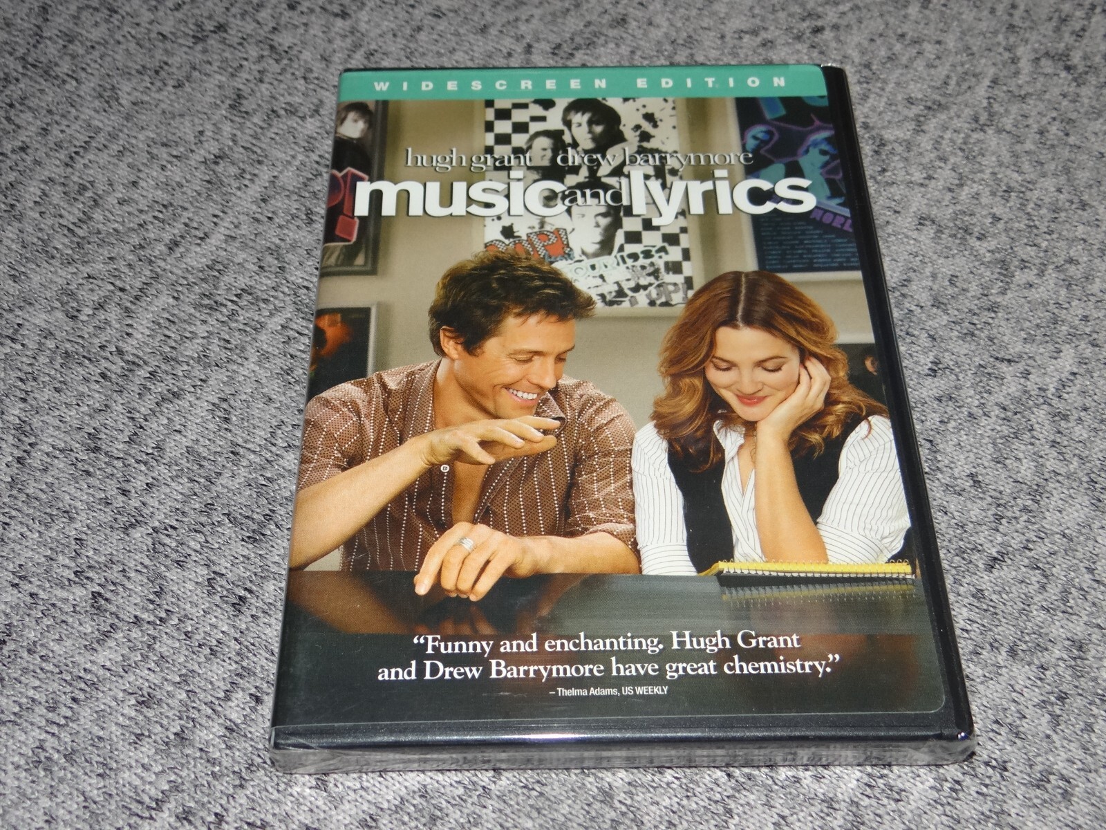 Music and Lyrics (2007 Widescreen DVD) Drew Barrymore-Hugh Grant ...