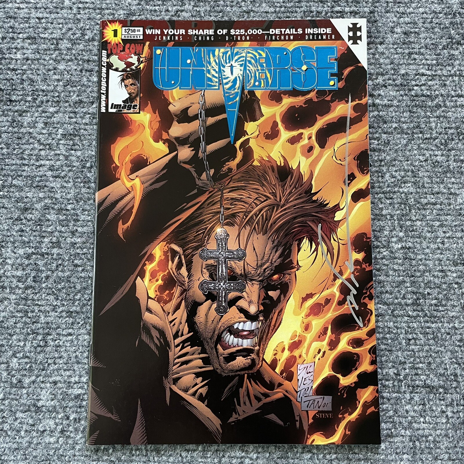 Top Cow Image Universe 1 Blue Foil Variant Signed By Marc Silvestri ...