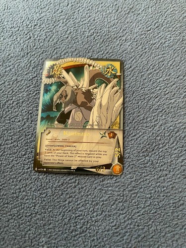 NARUTO CCG Super Rare 2002 KIMIMARO #124 Anime Card foil 2 | eBay