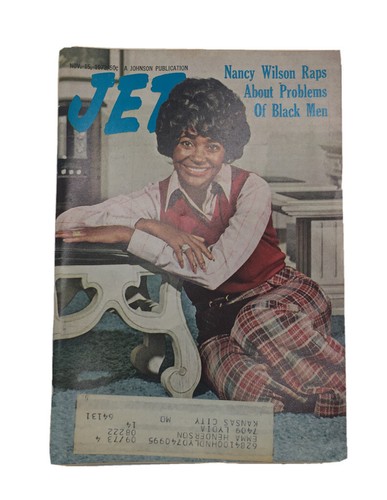 JET Magazine Nov 15 1973: Nancy Wilson Raps About Problems Of Black Men ...