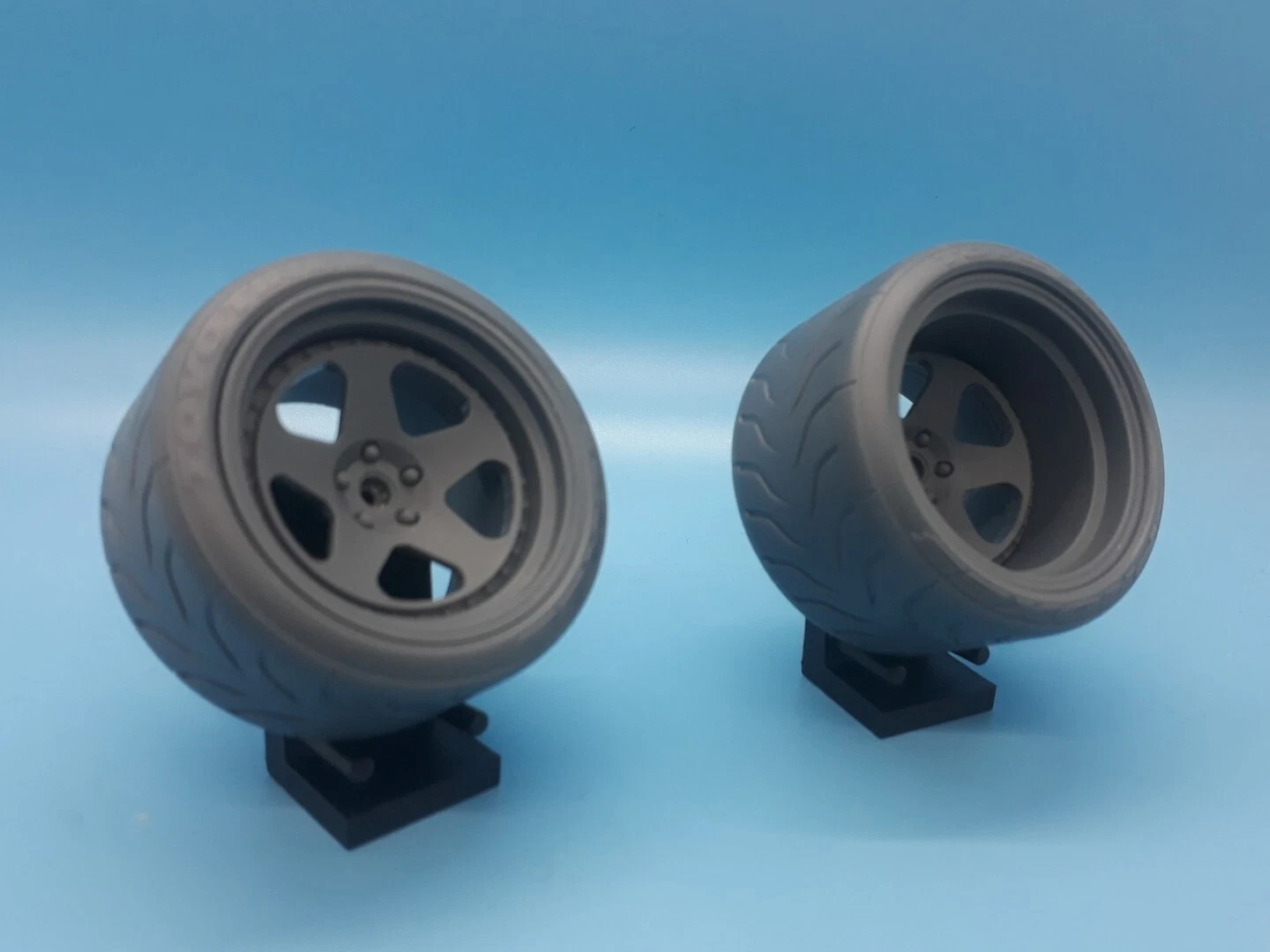 1/12 Rotiform ROC Wheels & Toyo R888 Tyres - Tamiya Porsche 934 RSR ...