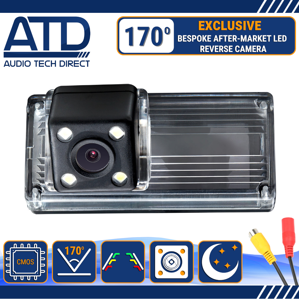 Reverse Camera For Lexus LX470 LX570 LX Number Plate Light Rear Fit LED ...