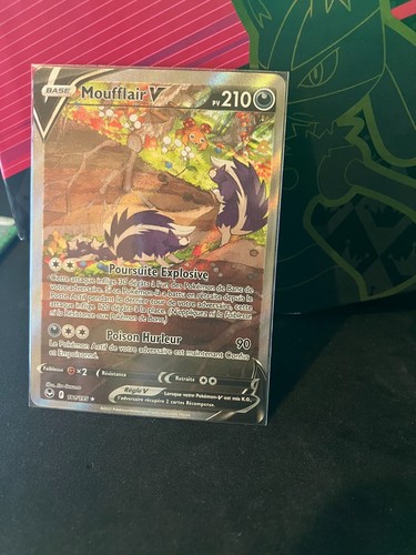 Carte Pokémon - Moufflair V ALT 181/195 Tempête Argentée -EB12 FR NEUF ...