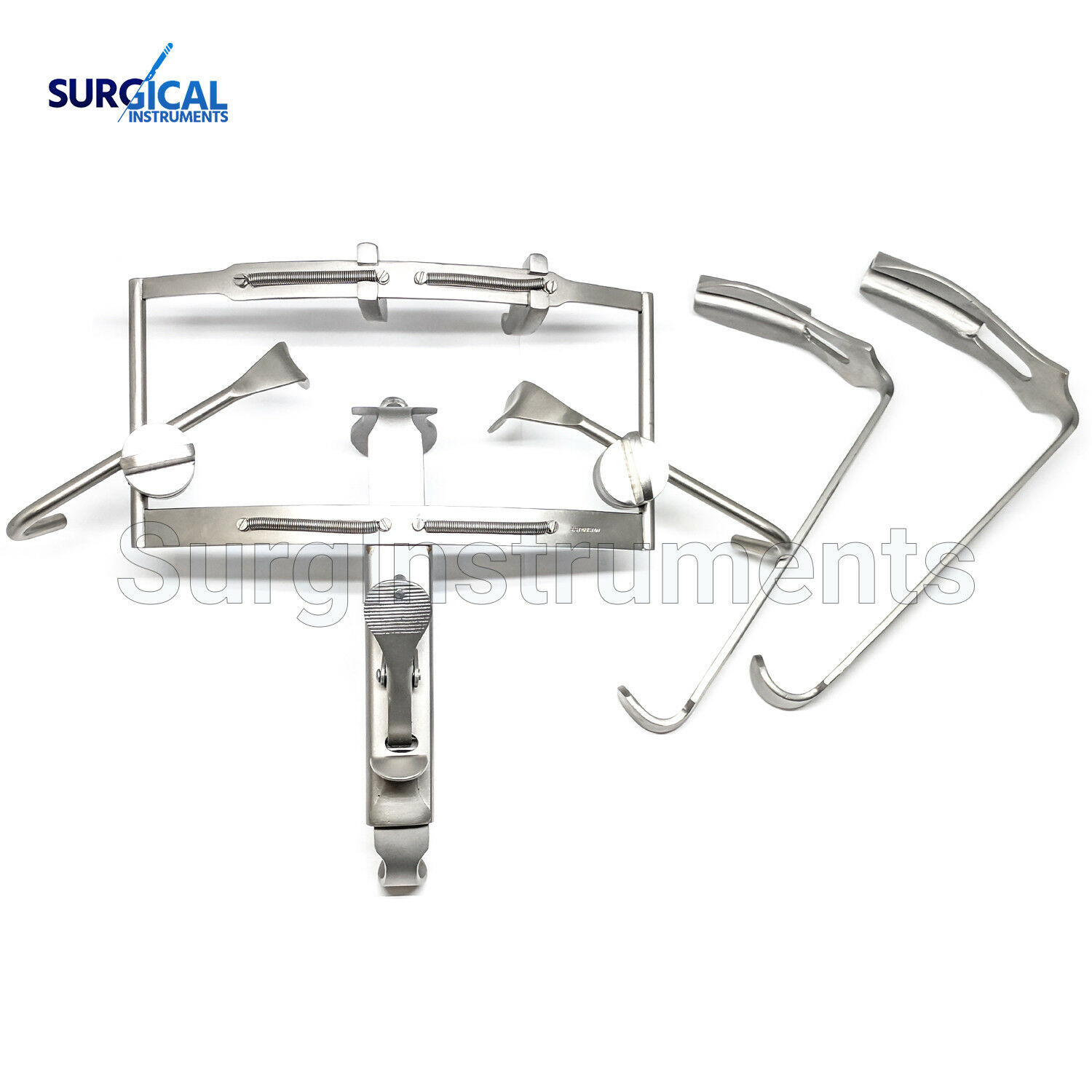 DINGMAN Mouth Gag with Blades Surgical Dental Instruments Stainless ...