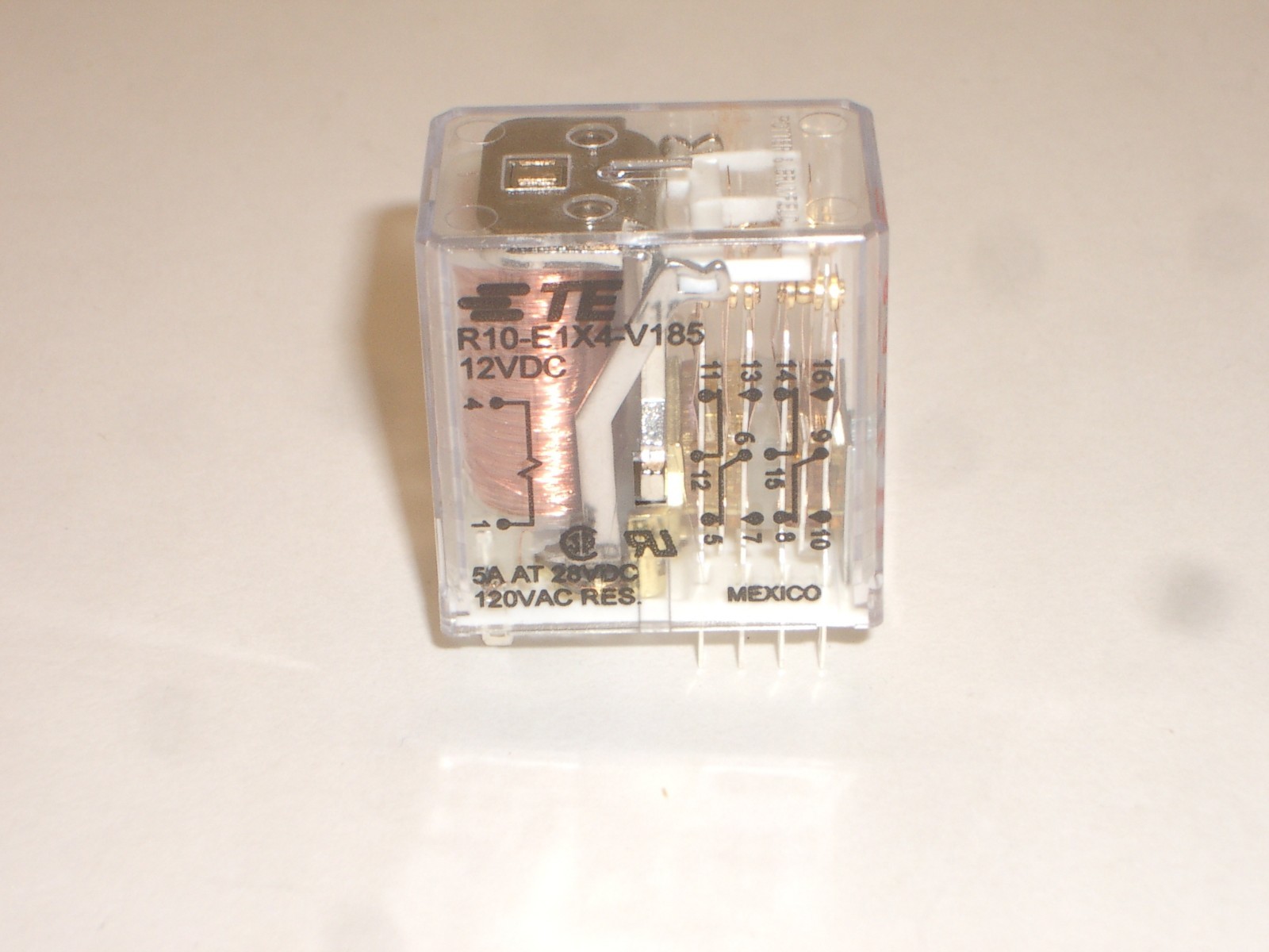 Potter & Brumfield R10-e1x4-v185 Relay R10E1X4V185 12vdc for sale ...