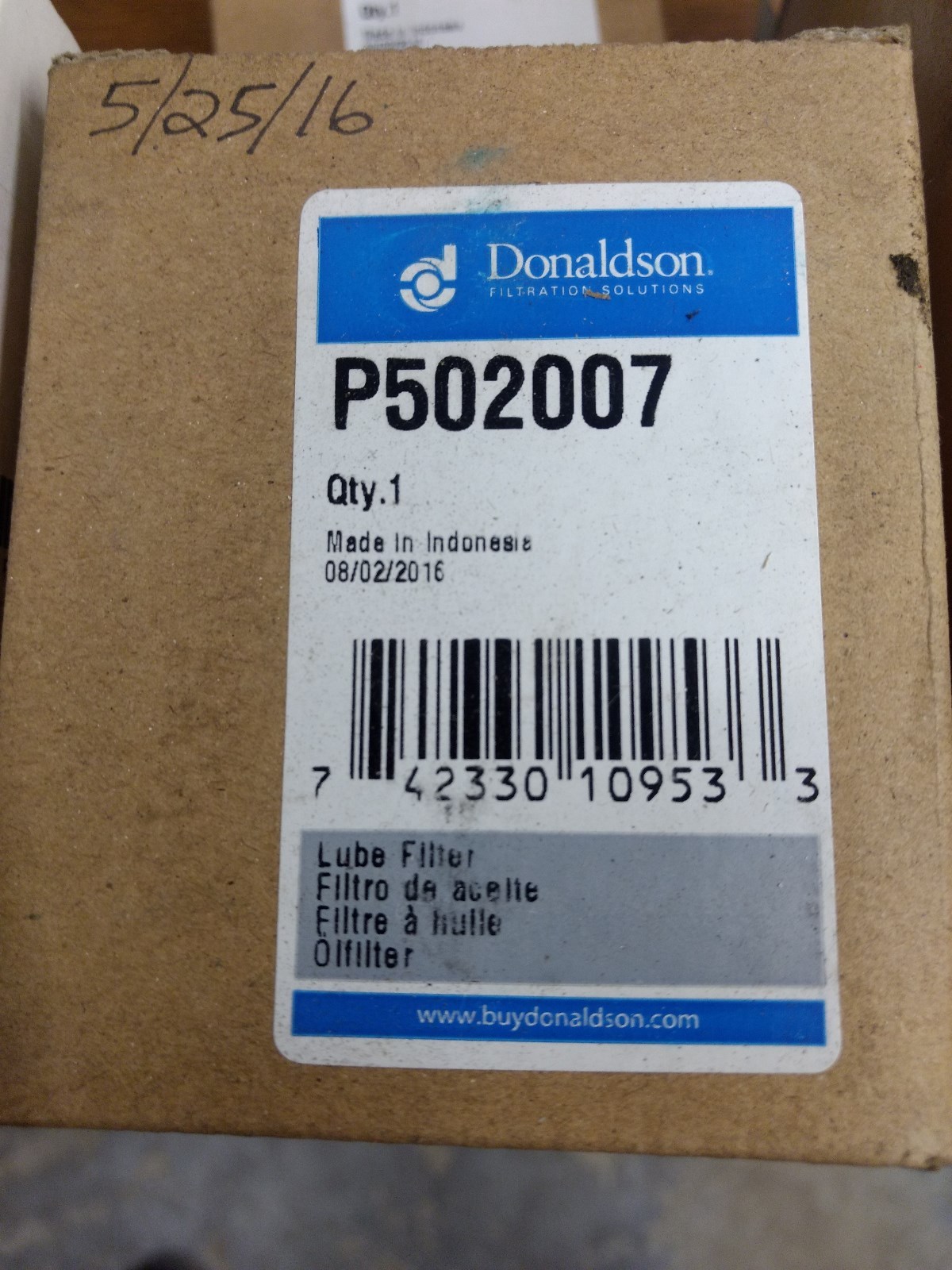 Donaldson P502007 Filter | eBay