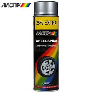 Motip Wheel Spray Silver Acrylic Spray Paint Alloy Wheels Professional ...