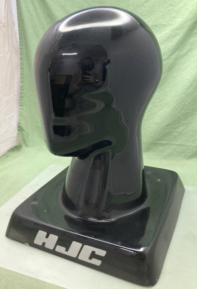 Genuine HJC Motorcycle Helmet Display Mannequin Head | eBay