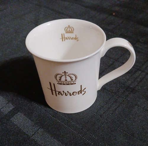 Harrods CROWN Cup Mug Bone China England coffee winners cup | eBay
