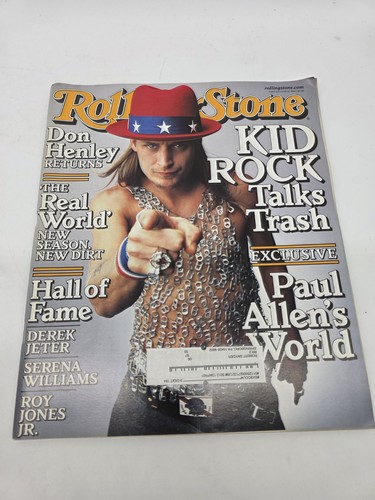 vtg ROLLING STONE MAGAZINE • KID ROCK • don henley paul allen • 06.22. ...