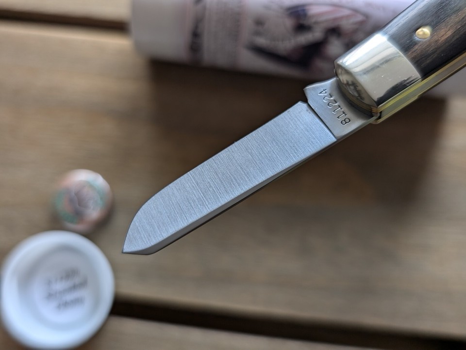 GEC Great Eastern Cutlery #81 Tidioute 811224 Boss Bull Keeper Streaked ...