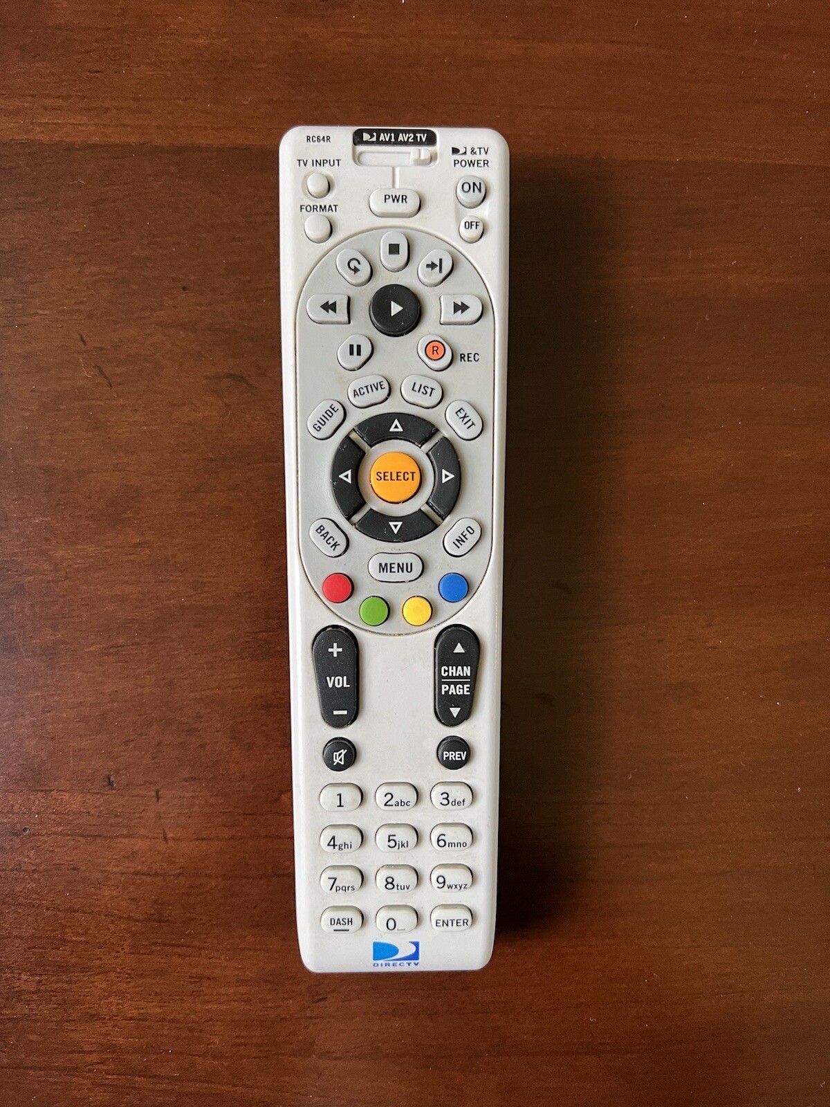 Genuine DirecTv Universal Satellite Remote Control RC64R Tested Works ...