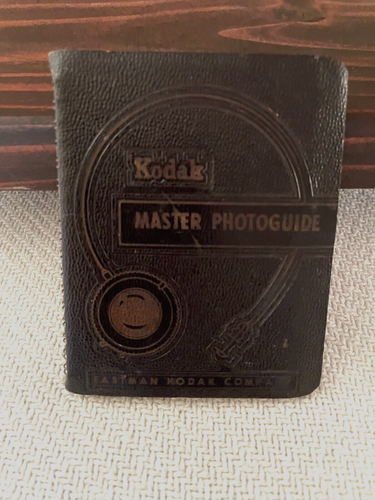 Kodak Master Photoguide Eastman Kodak Company Spiral Bound 5" x 4" 1956 USA | eBay