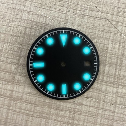 30.5mm Watch Dial Black Plate Parts For ETA 2824 2836 Movement ...