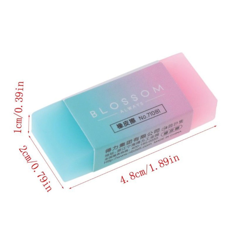 Kawaii Cute Jelly Colored Rubber Eraser Kid Gift School Supplies ...
