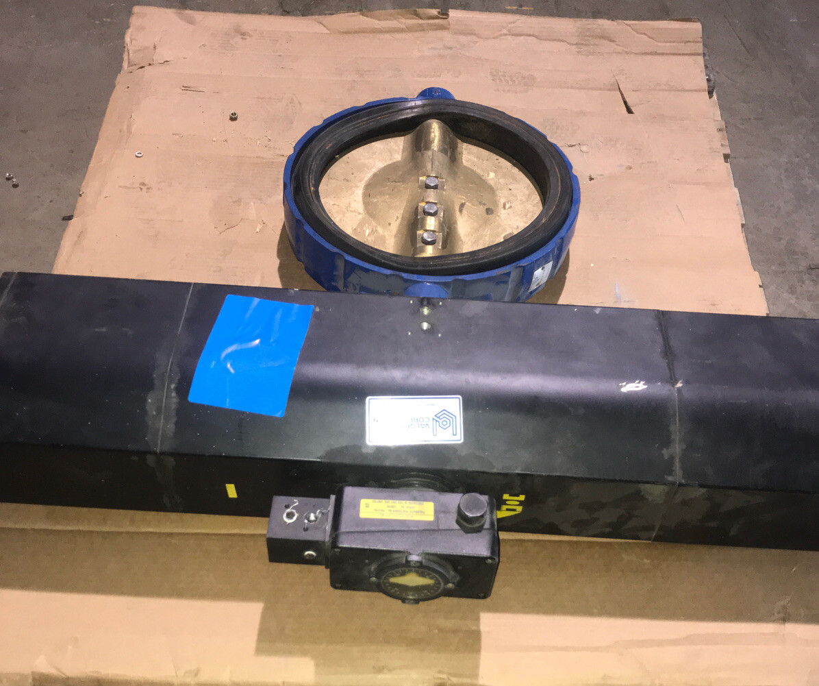 Keystone Valve & Pnuematic Positioner AR1 Trim 062 Inline 150 PSI CWP ...