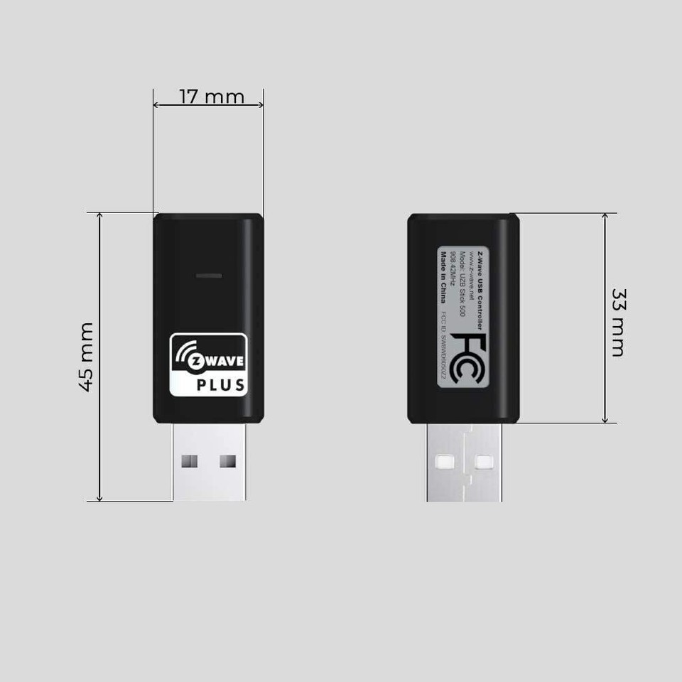 Z-WAVE USB Gateway Controller for Smart Home Connectivity and Wireless ...