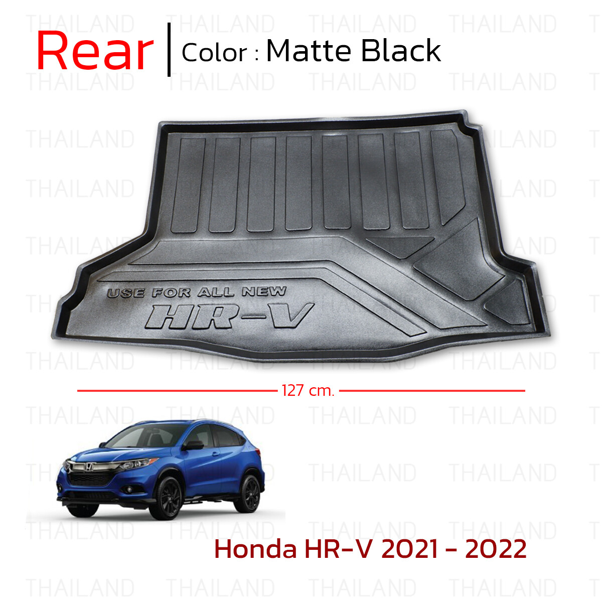 Rear Cargo Tray Trunk Mat Fits Honda HR-V HRV eHEV Vezel RV5 2021-'22 ...