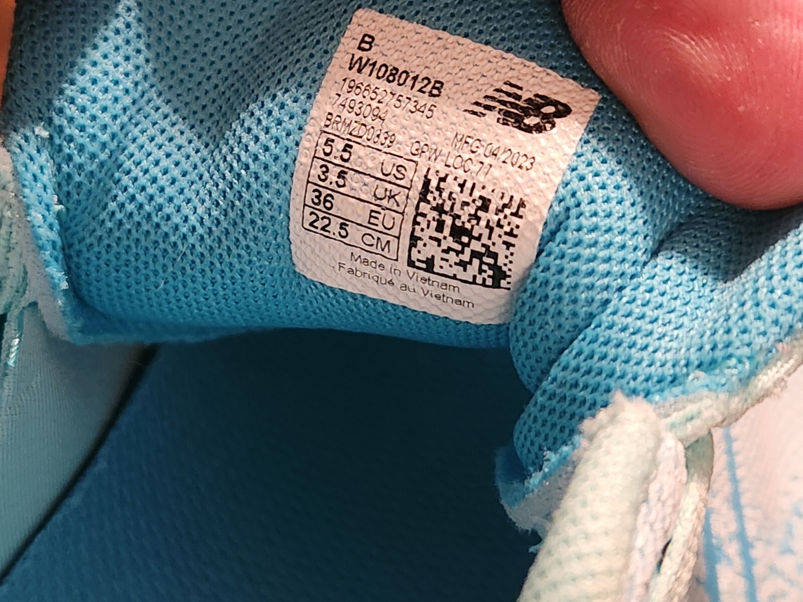 New Balance Fresh Foam X 1080v12 Bright Cyan, New Women's Running Shoes ...