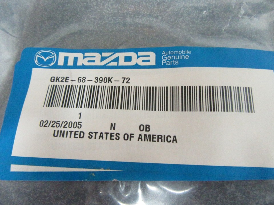 NEW GENUINE MAZDA LEFT FRONT TRIM COVER FOR 03-05 6 (PN GK2E-68-390K-72 ...