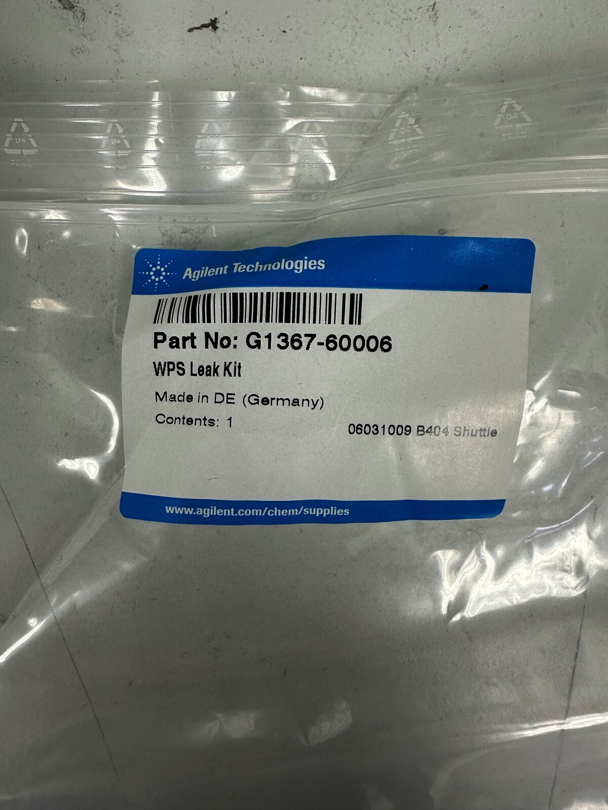 Agilent WPS Leak Kit G1367-60006 for sale online | eBay