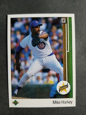 1989 Upper Deck rookie MIKE HARKEY card # 14 [C16] | eBay
