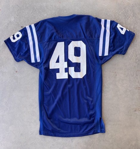 Vintage Indianapolis Colts Jersey James Pruitt Game Worn 80s Cal State ...