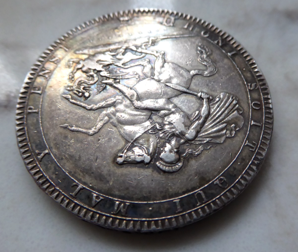 George III Crown 1819 Silver High Grade LIX 3rd Toned | eBay UK