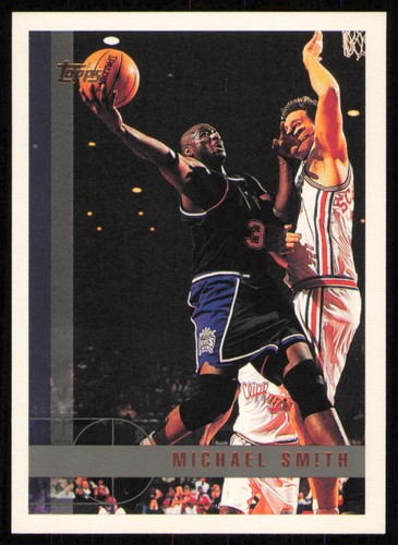 1997-98 Topps #83 Michael Smith Sacramento Kings Card | eBay