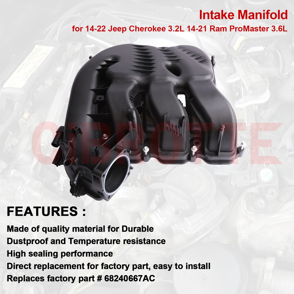 Uper Intake Manifold for 2014-2021 Ram ProMaster 15-17 Chrysler 200 3 ...