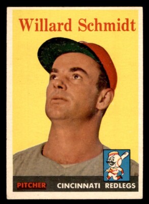 1958 Topps Baseball #214 Willard Schmidt VG/EX *g1 | eBay