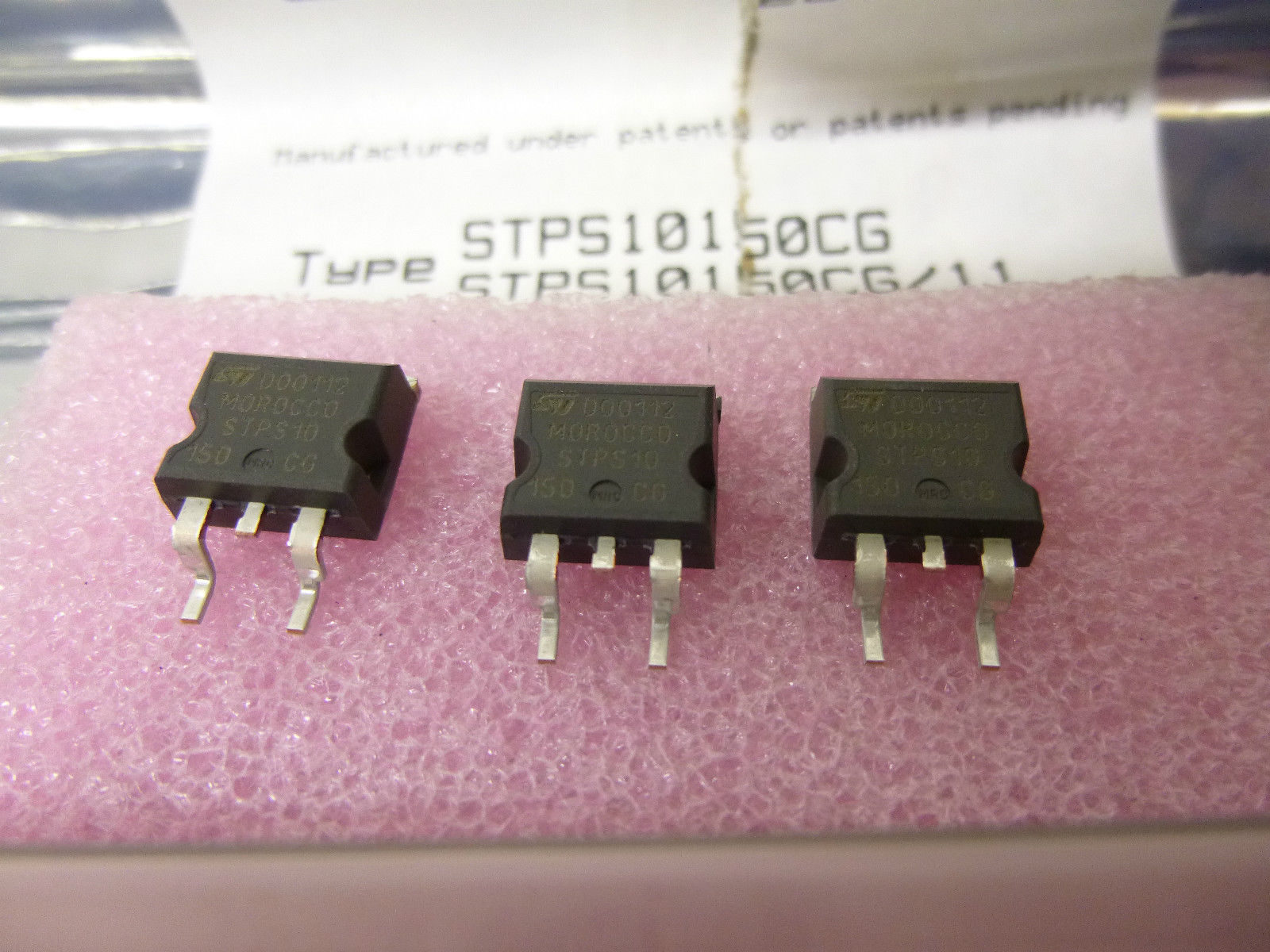 5 pieces STPS1015 POWER SCHOTTKY RECTIFIER DIODE 10A 150V 10CTQ150 NEW ...