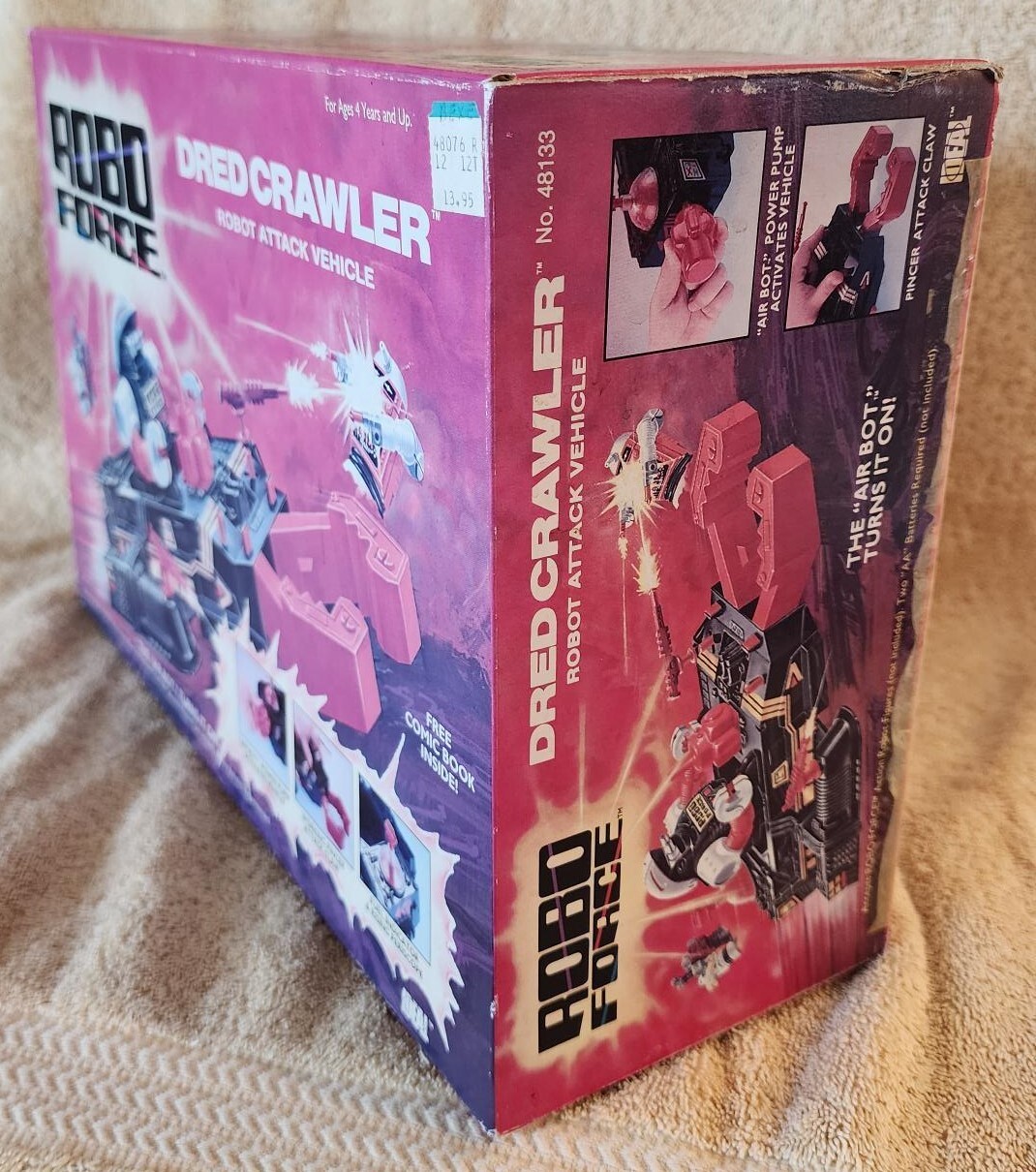 1984 DRED CRAWLER Robo Force MISB SEALED Ideal Vintage ROBOT ATTACK VEHICLE Maxx | eBay